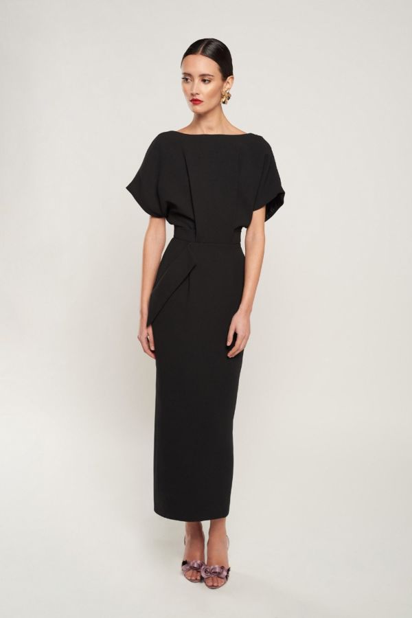 Vestido Invitada Margot negro – Boüret